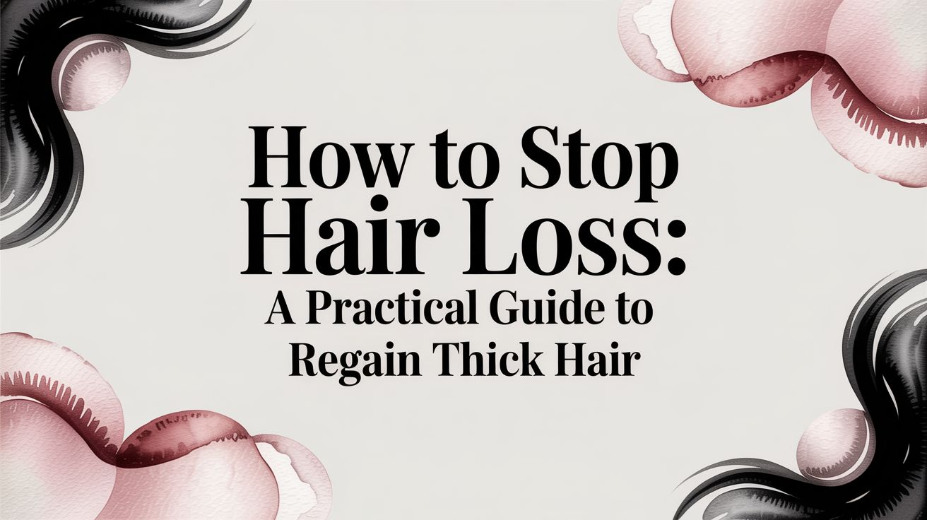 How to Stop Hair Loss: A Practical Guide to Regain Thicker Hair | The ...