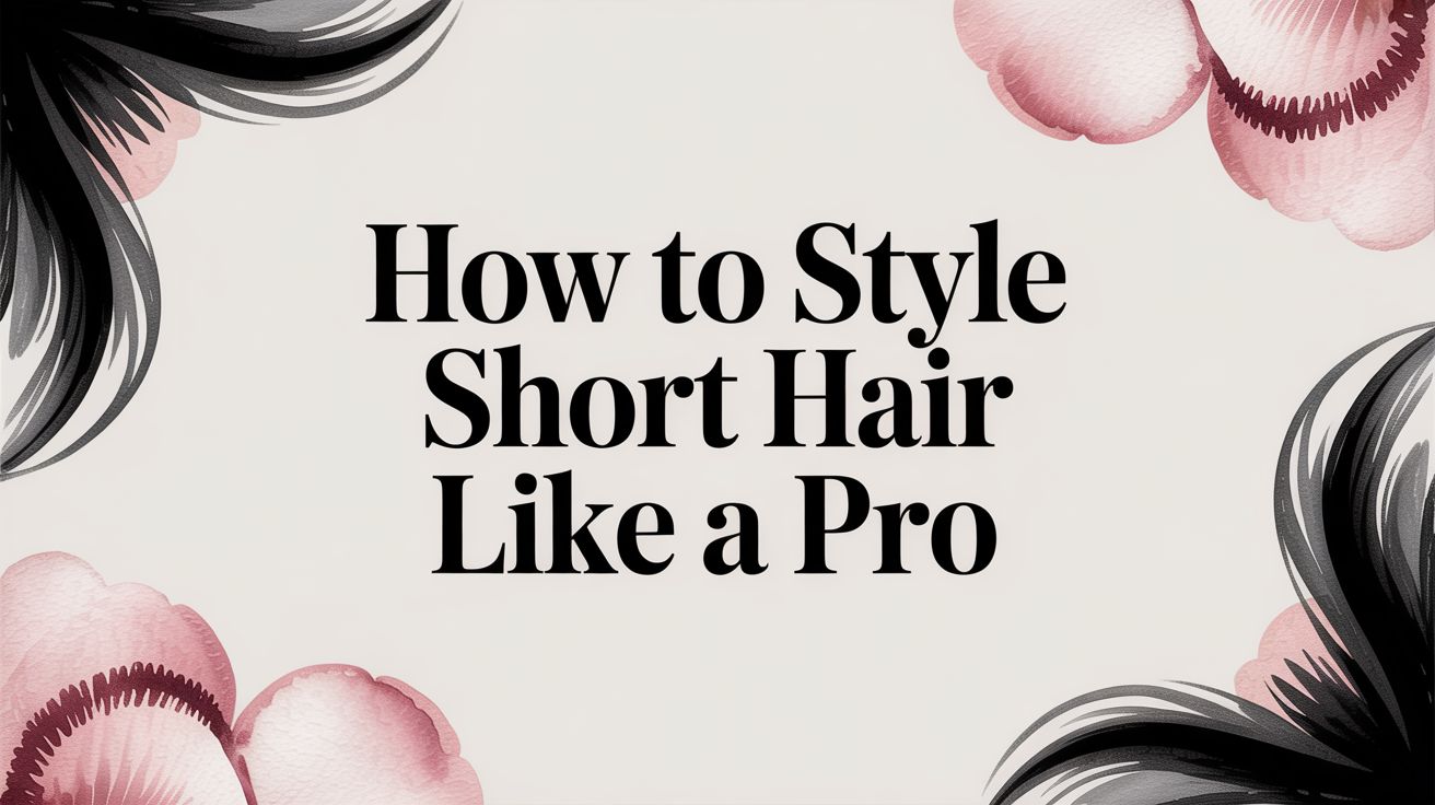 How to Style Short Hair Like a Pro: A Step-by-Step Guide | The Morfose