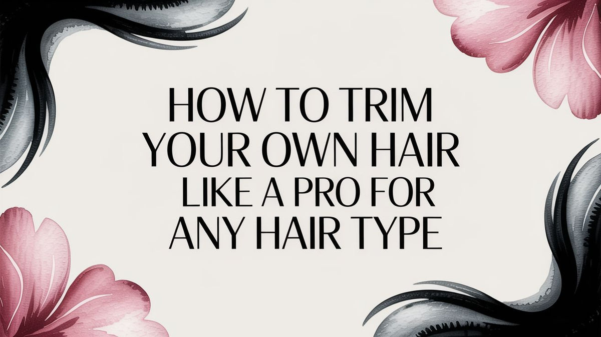 How to Trim Your Own Hair Like a Pro: A Step-by-Step Guide | The Morfose