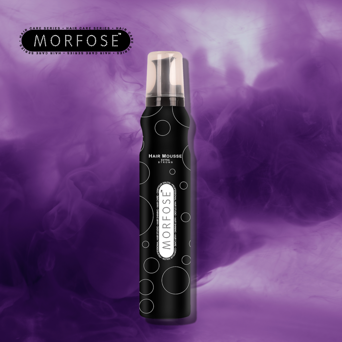 Morfose Hair Mousse Extra Strong Black, 6.76 Fl oz– The Morfose